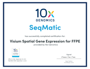 10x Chromium Single-Cell Services - SeqMatic